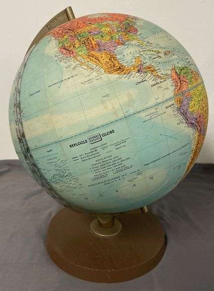 Replogle Stereo Relief Globe 16" - Metzger Property Services, LLC