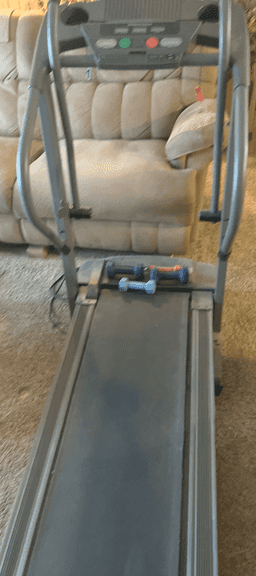 Pro Form Cross Walk 365E Treadmill and Hand Weights - Metzger Property ...