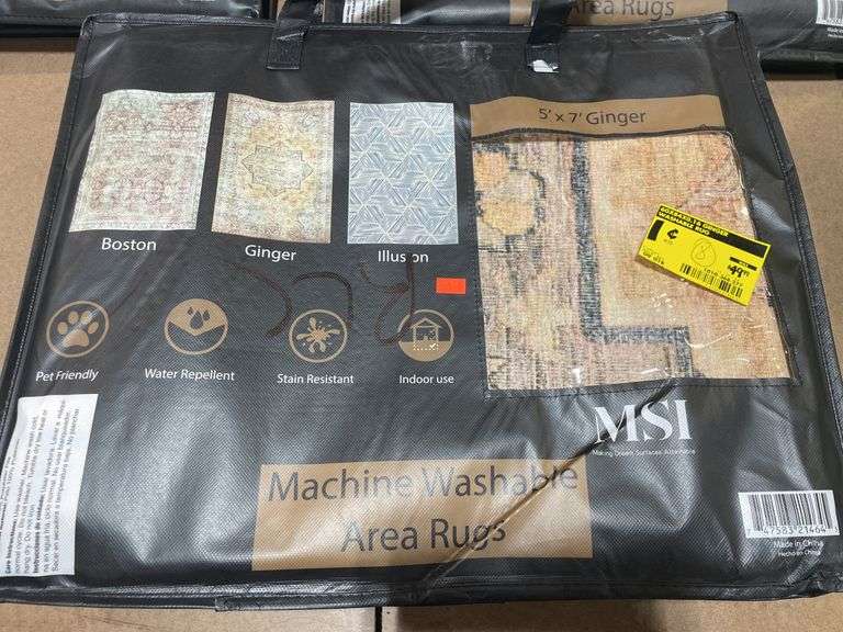 MSI 5’x7’ Ginger Area Rug - Metzger Property Services, LLC