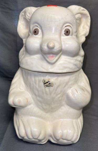 Terrace Ceramics dog cookie jar - Metzger Property Services, LLC