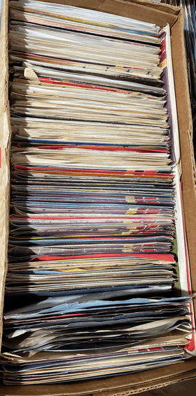 50+ 45 RPM Classic Country Vinyl Records Including Anne Murray, Reba ...