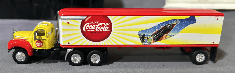 Coca-Cola 1939 Matchbox Peterbilt Tractor Trailer "Bowling with Coke ...
