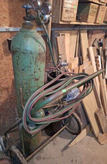 Acetylene Torch Set with Cart - Metzger Property Services, LLC
