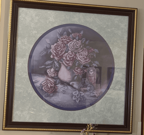 Framed Decor Print, Artist Signed 22x22" - Metzger Property Services, LLC