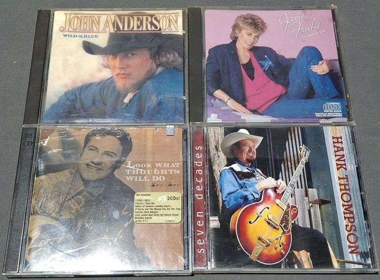 50+ Classic Country & Pop CDs Including John Anderson, Janie Fricke ...
