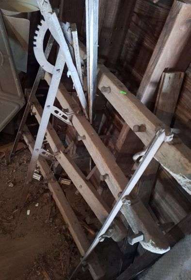 Wood Drag Harrow - Broken 55" - Metzger Property Services, LLC