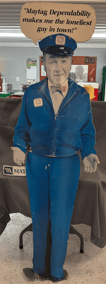 Maytag Man "Maytag Dependability Makes Me The Loneliest Guy In Town ...