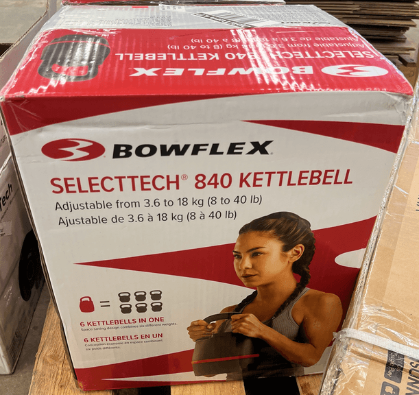 Bowflex Selecttech 840 Kettlebell Adjustable from 8-40 lb - Metzger ...
