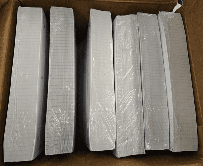 6 Packs of Graph Composition Paper - Metzger Property Services, LLC