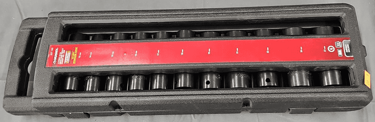 Husky 11 Piece .5" Drive Deep Impact Socket Set - Metzger Property ...