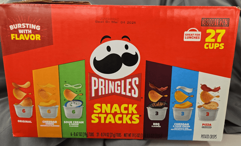 Pringles Snack Stacks (Approximately 27) - Metzger Property Services, LLC