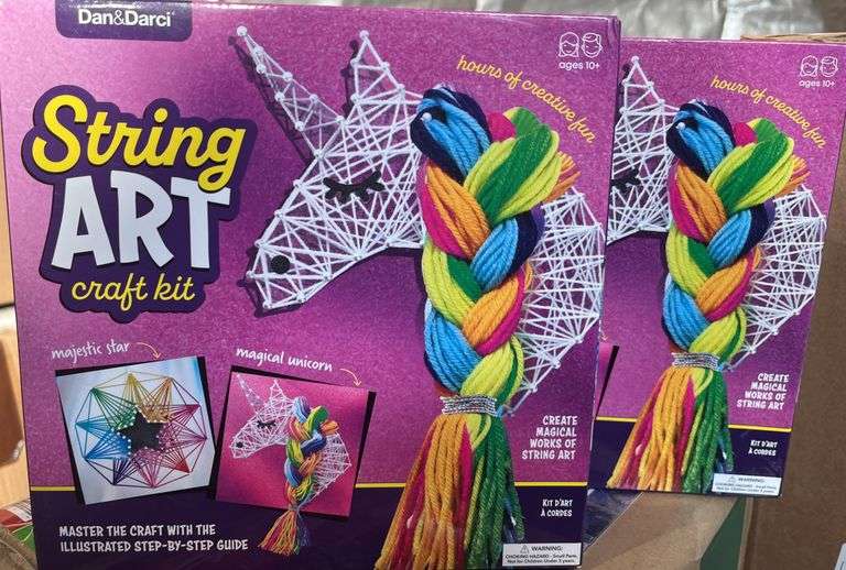 (2) String art craft kits - Metzger Property Services, LLC