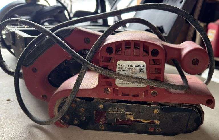 Tool Shop Belt Sander in Case - Metzger Property Services, LLC