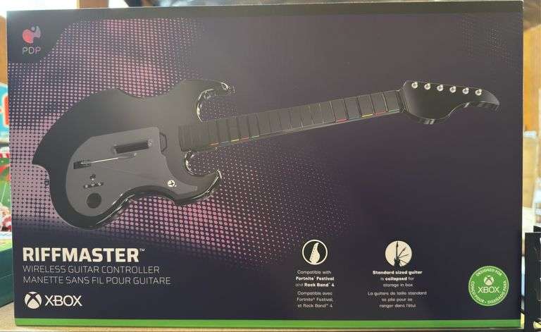 Xbox Riffmaster wireless guitar controller - Metzger Property Services, LLC