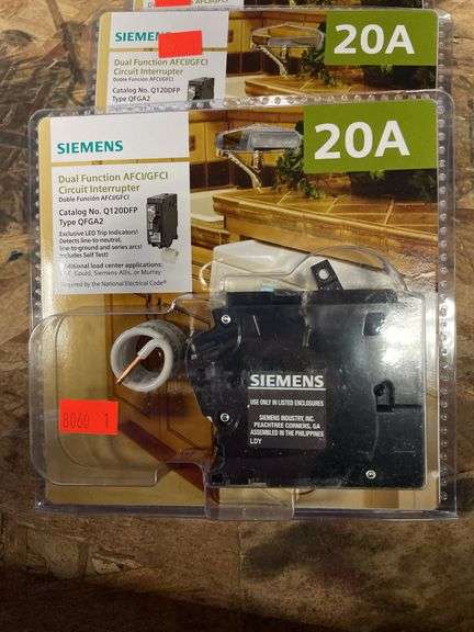 Siemens 20A Dual Function AFCI/GFCI Circuit Interpreter - Metzger ...