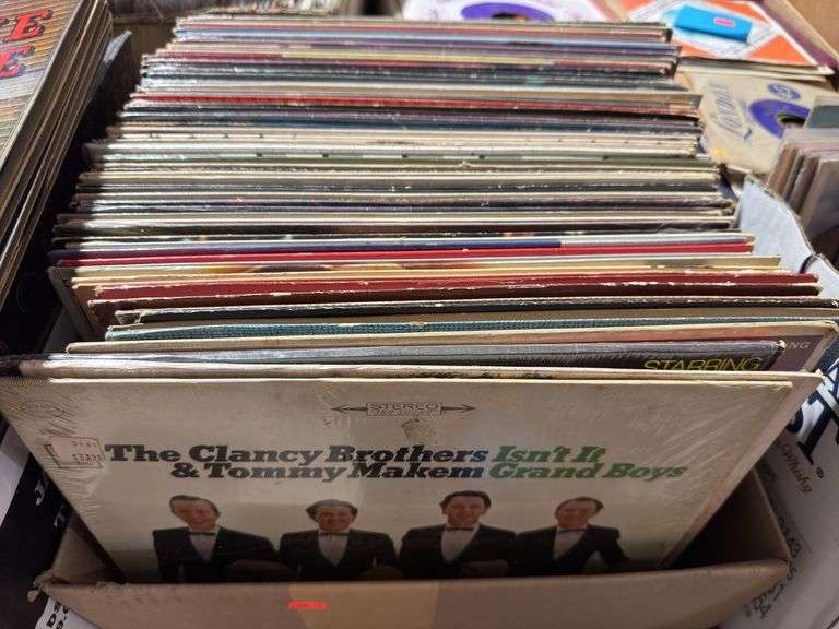 50+ Vinyl Records Including Connie Francis, Tom Jones, Donny Osmond ...