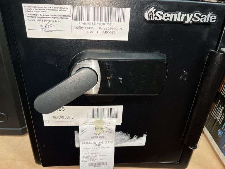 Sentry safe, has code 16x18x17" - Metzger Property Services, LLC