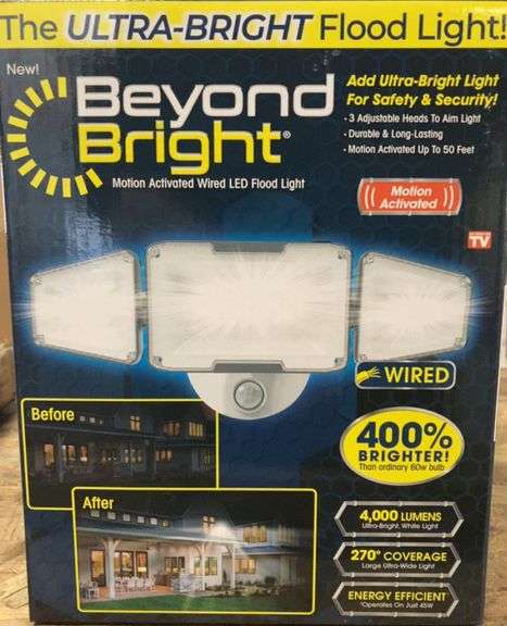 Beyond Bright Flood Light - Metzger Property Services, LLC