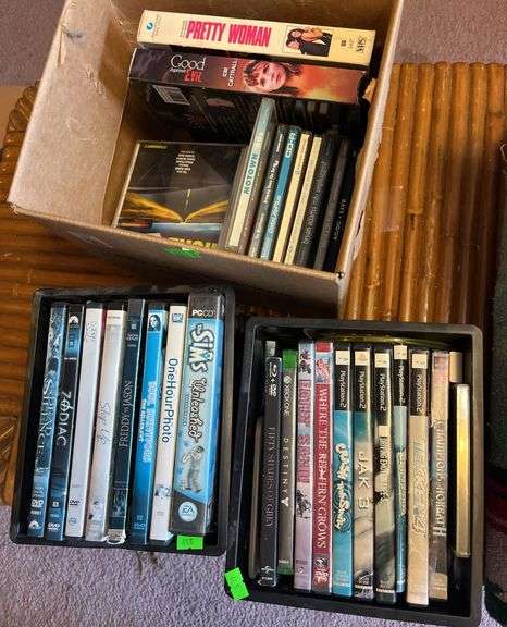 PlayStation 2 Games, Xbox One Game, DVDs, CDs, VHS, PC CD - Metzger ...