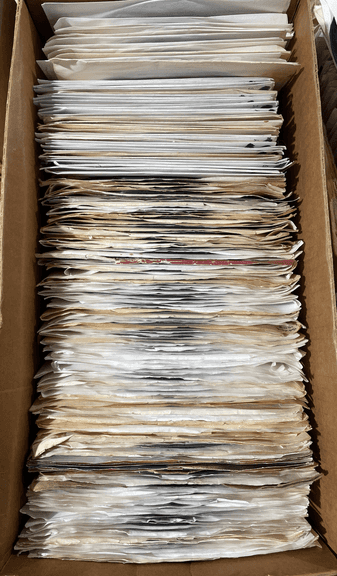 50+ 45 RPM Vinyl Records - The Dixiebelles, Bruce Springsteen, Jane ...