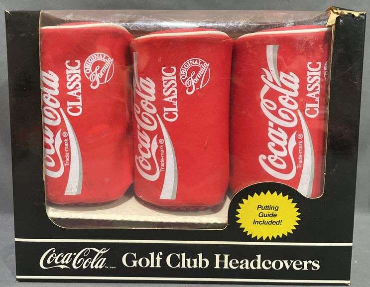 Coca-Cola Classic "Coke" golf club headcovers - Metzger Property ...