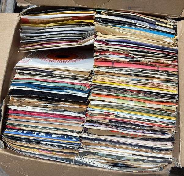 50+ 45 RPM Vinyl Records - Jimmie Rodgers, Eric Clapton, Connie Francis, Rod Stewart, Gene ...