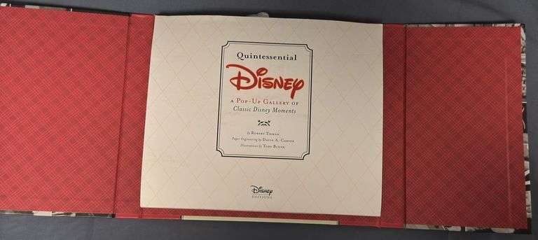 Quintessential Disney pop-up gallery book - Metzger Property Services, LLC