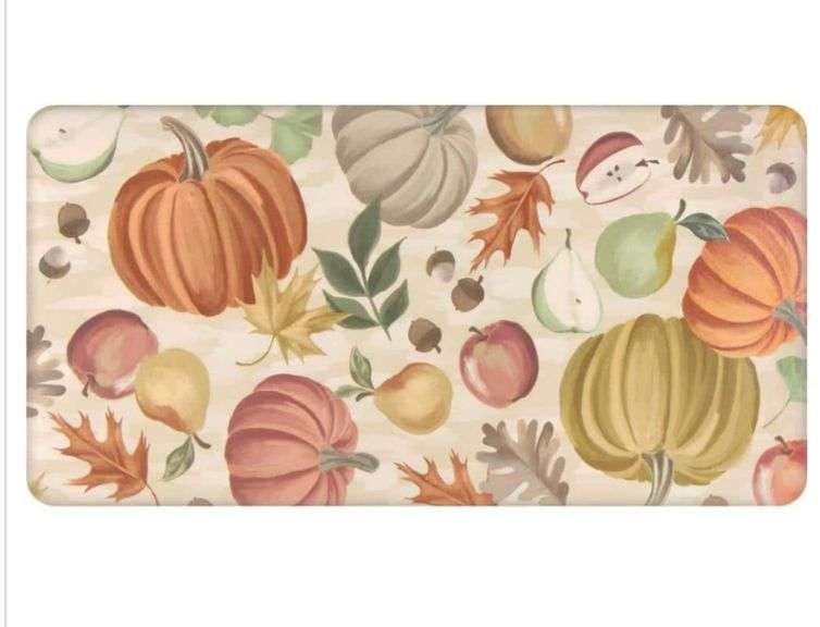 StyleWell Harvest Gathering 20 in. x 39 in. Indoor Comfort Mat ...