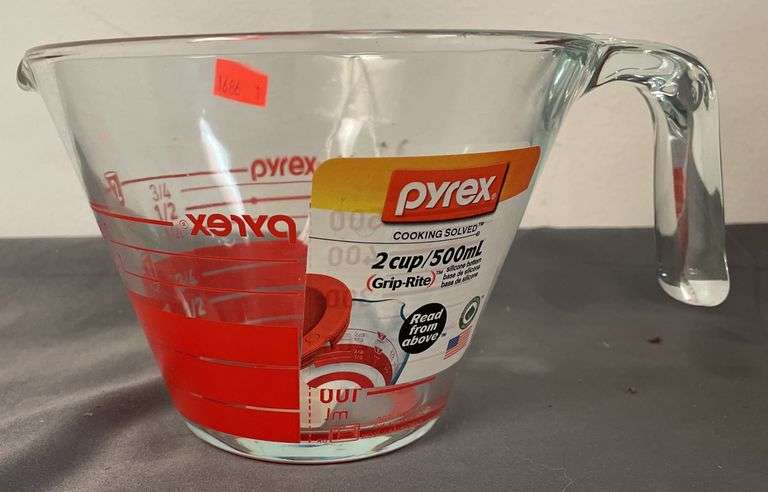 Pyrex Glass Measuring Cup - 2 Cup - Metzger Property Services, LLC