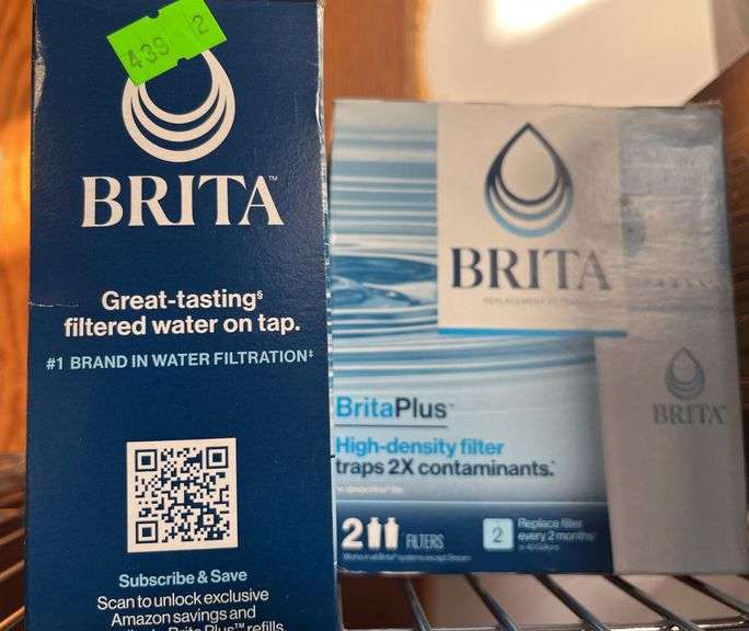(2) Brita plus high density filter 2 packs - Metzger Property Services, LLC