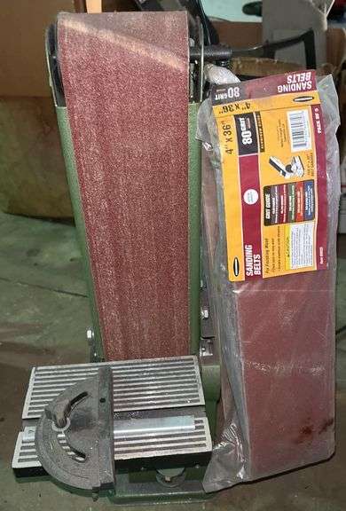 Central Machinery 4”x36” Belt & 6” Disc sander - PICK UP AT ALTERNATE ...
