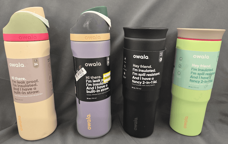 (4) Owala Water Bottles - Metzger Property Services, LLC