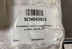 shredded coconut slope protection net 4x30ft - Metzger Property ...
