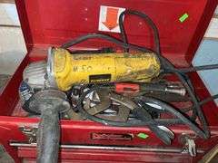 Toolbox, Dewalt 4 1/2” Angle Grinder, Tools - Metzger Property Services ...