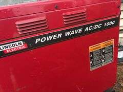 Lincoln Electric Power Wave AC/DC 1000 Welder - Metzger Property ...