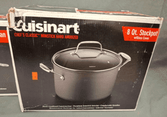 Cuisinart Chef's Classic Nonstick Hard Andonized 8 Qt. Stock Pot w/ Lid ...
