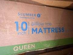 Slumber 1 pillow top 10in mattress Queen size - Metzger Property ...