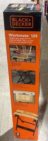 Black+Decker Workmate 125 Portable Work Center and Vise - Metzger ...