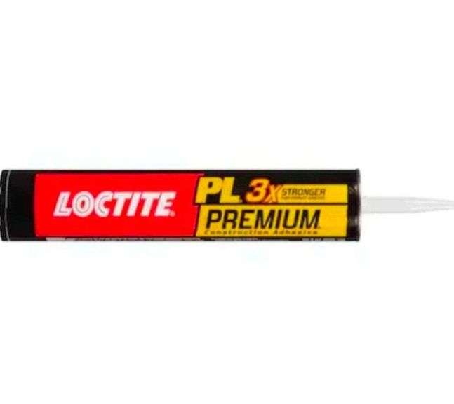 1- Loctite PL 3X Stronger Premium Construction Adhesive 10 Oz Tube ...