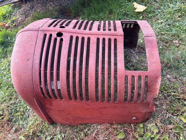IH Tractor Front Grille with Vent Cutouts - Metzger Property Services, LLC