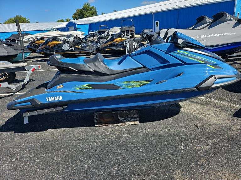 NEW 2025 Yamaha VX Cruiser Waverunner Model: VX1900C- BA Color Blue VIN ...