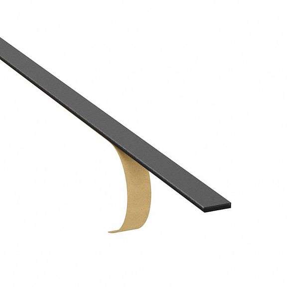 EPDM - EPDM Neoprene SBR Strip: Flame-Resistant, 1/2 in x 50 ft, 1/2 in ...