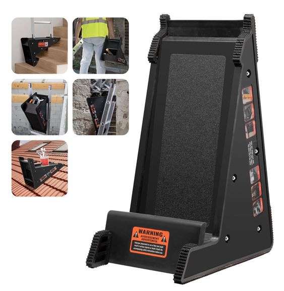 Metal Ladder Roof Hook with Safety Grip - Metzger Property Services, LLC