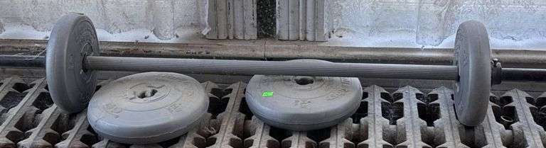 Challenger Orbatron 65” Barbell with 4 kg Weights - Metzger Property ...