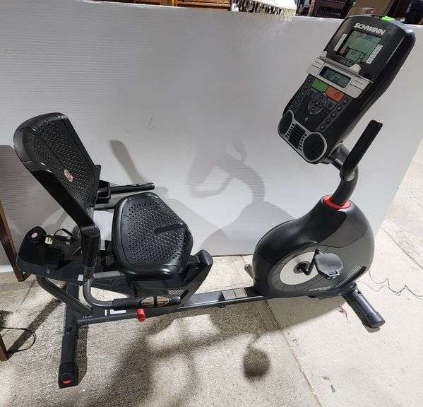 Schwinn Recumbent Exercise Bike with Adjustable Seat and Digital ...