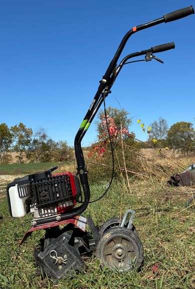 Earthquake MC43 43cc 2-Cycle Tiller Cultivator with Gas Engine ...