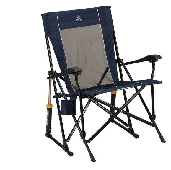 Folding Shock Absorbed lounge Chair. - Metzger Property Services, LLC