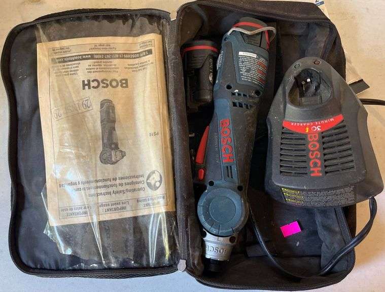 Bosch PS10 Cordless Drill/Driver Kit with Charger, Battery, Manual, and ...