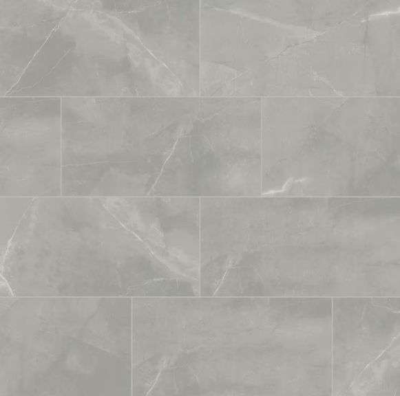 5 Boxes MSI Madison Celeste 12 in. x 24 in. Polished Porcelain Marble ...