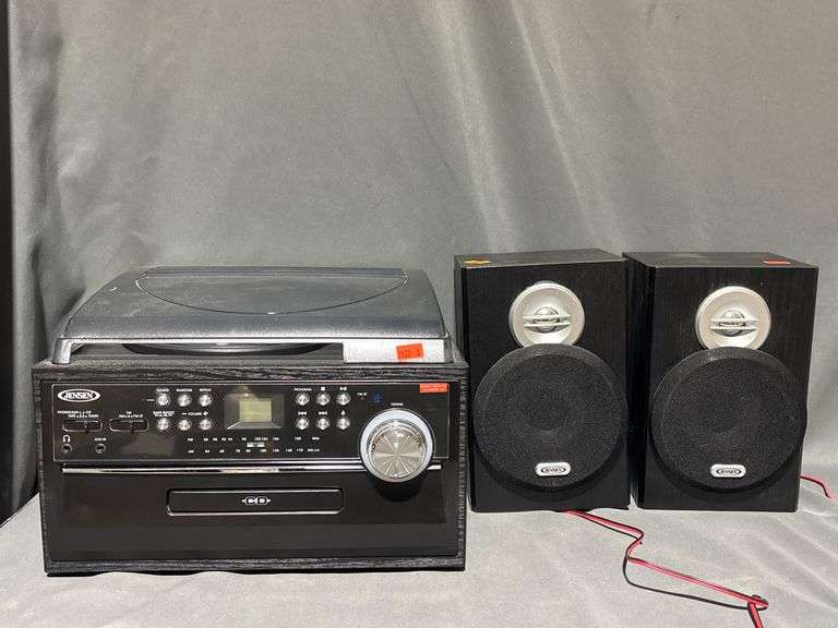Jensen Music System With CD Player and Dual Speakers - Metzger Property ...
